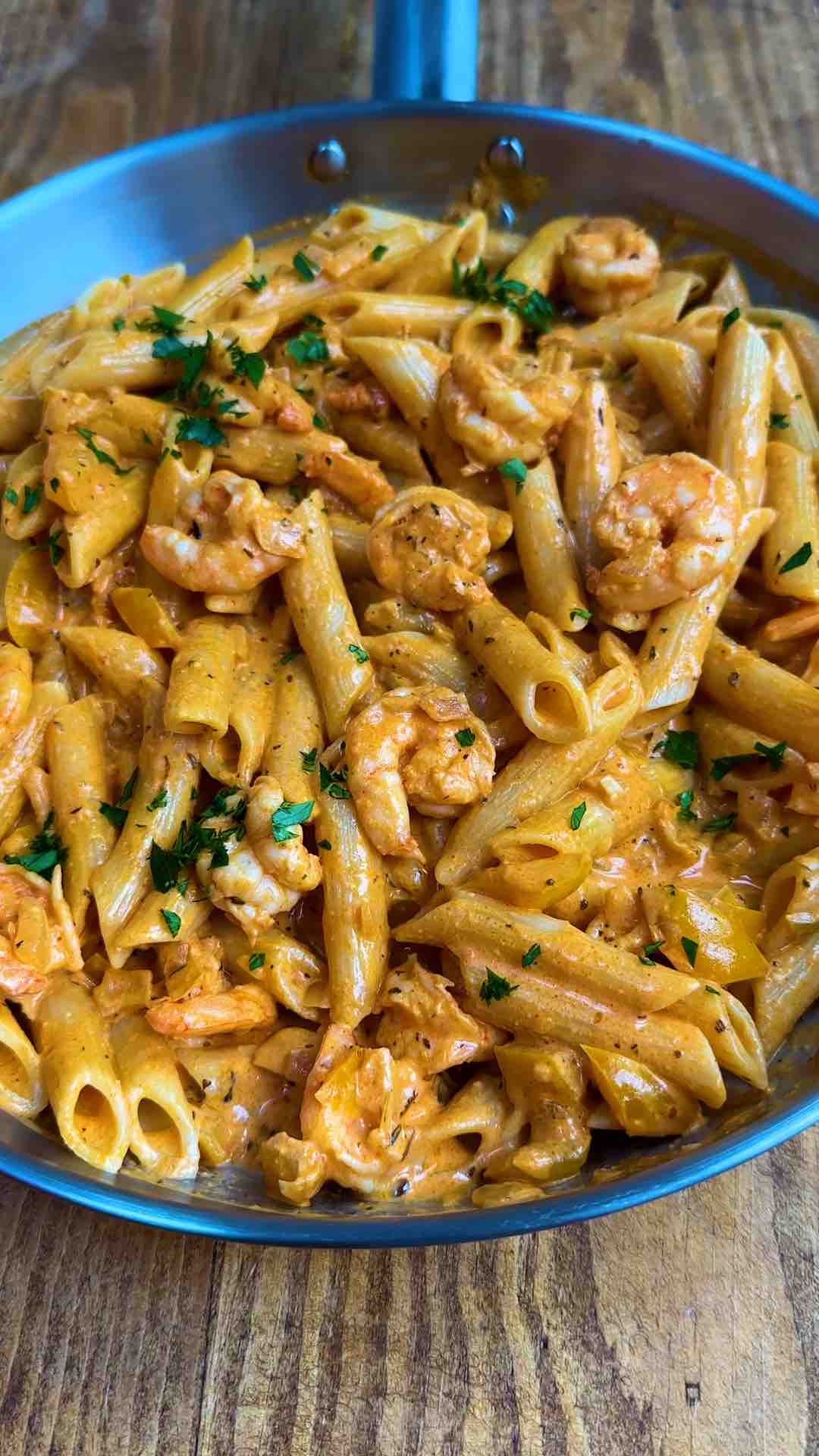 Creamy Prawn Pasta Carole Food